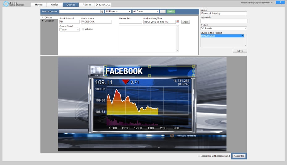 Axis World Graphics. The Cloud on the horizon has arrived.